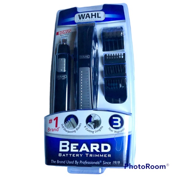 Wahl | Grooming | New Wahl Beard Trimmer Kit With 5position Guide Bonus ...